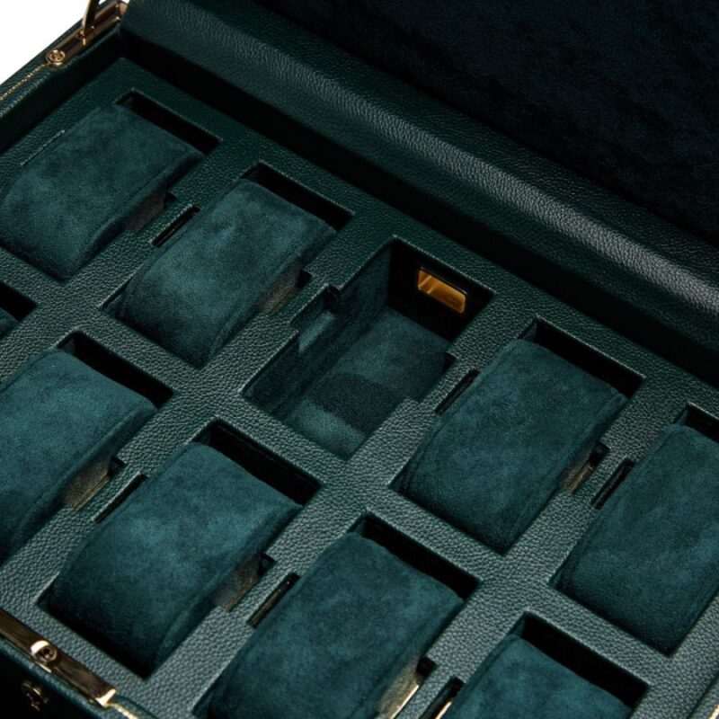 british racing green 10-piece watch box, available for special order ...